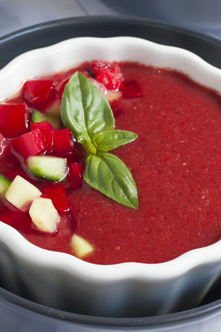 Cold Watermelon Soup - My Pure Plants