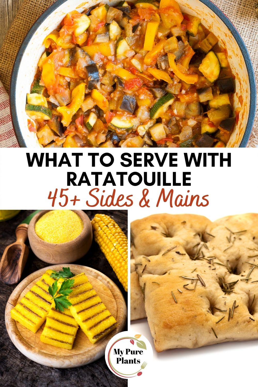 What to Serve with Ratatouille? (45+ Sides & Mains) - My Pure Plants