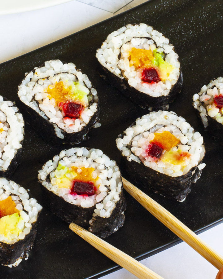 Rice Paper Sushi without Seaweed - My Pure Plants
