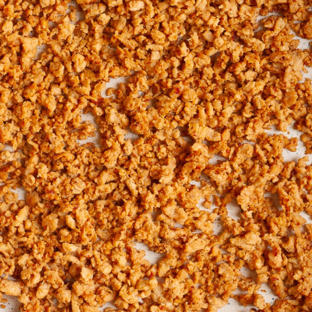 Meaty Vegan TVP Burger (Big Mac Style) - My Pure Plants