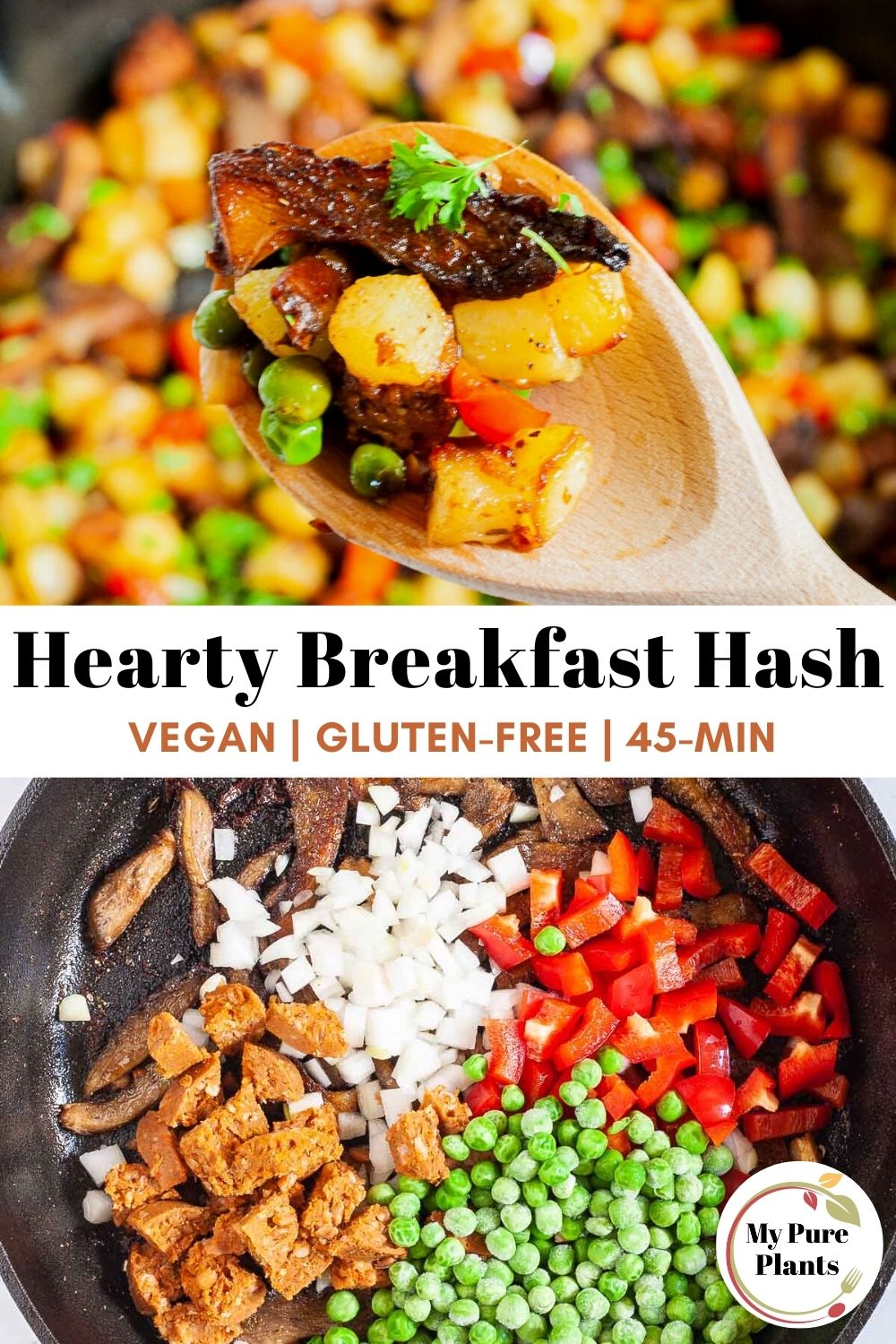 Vegan Breakfast Hash - My Pure Plants