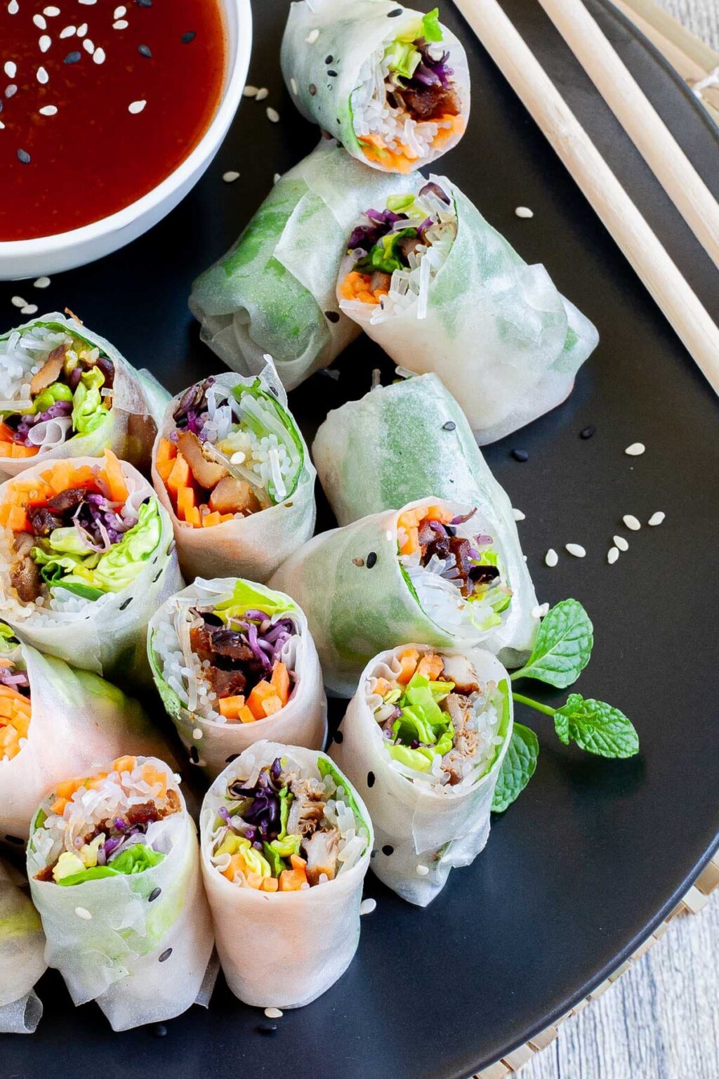 Vietnamese Spring Rolls (Vegan) - My Pure Plants