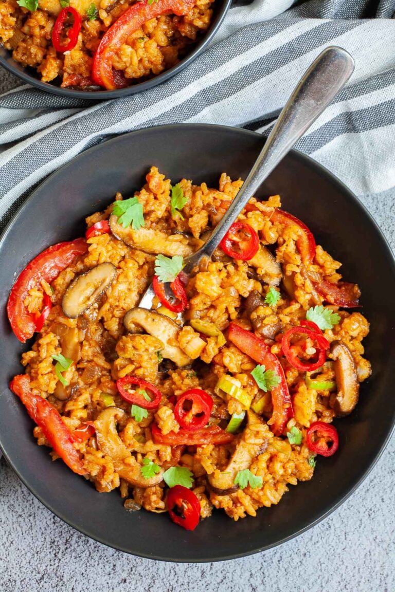 Tom Yum Fried Rice - My Pure Plants