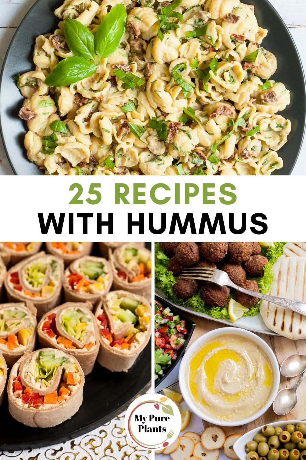 25 Recipes with Hummus (From Easy to Creative) - My Pure Plants