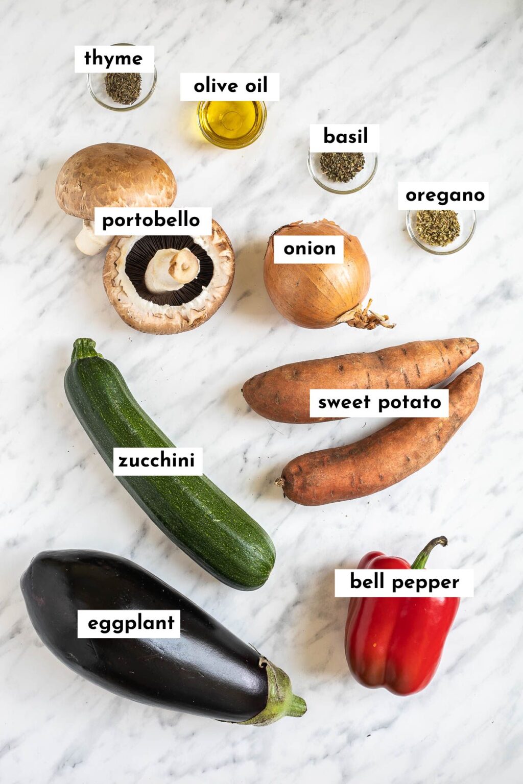 Grilled Vegetable Napoleon - My Pure Plants