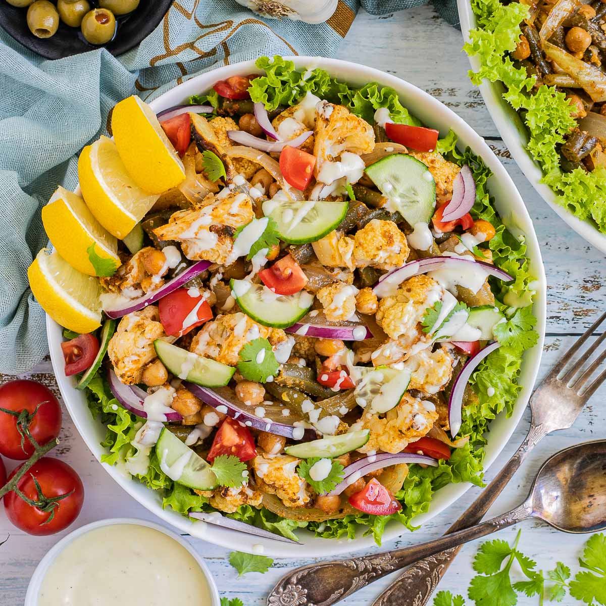 Sheet Pan Veggie Shawarma - My Pure Plants